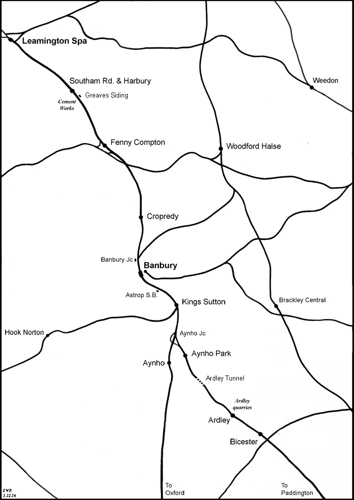 Limestone traffic: Ardley-Greaves Siding - Steve Banks