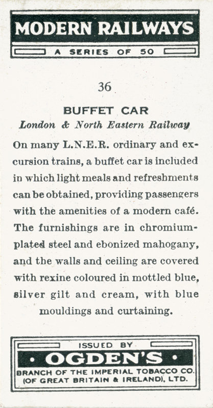 LNER Buffet Cars - 61'6" - Steve Banks