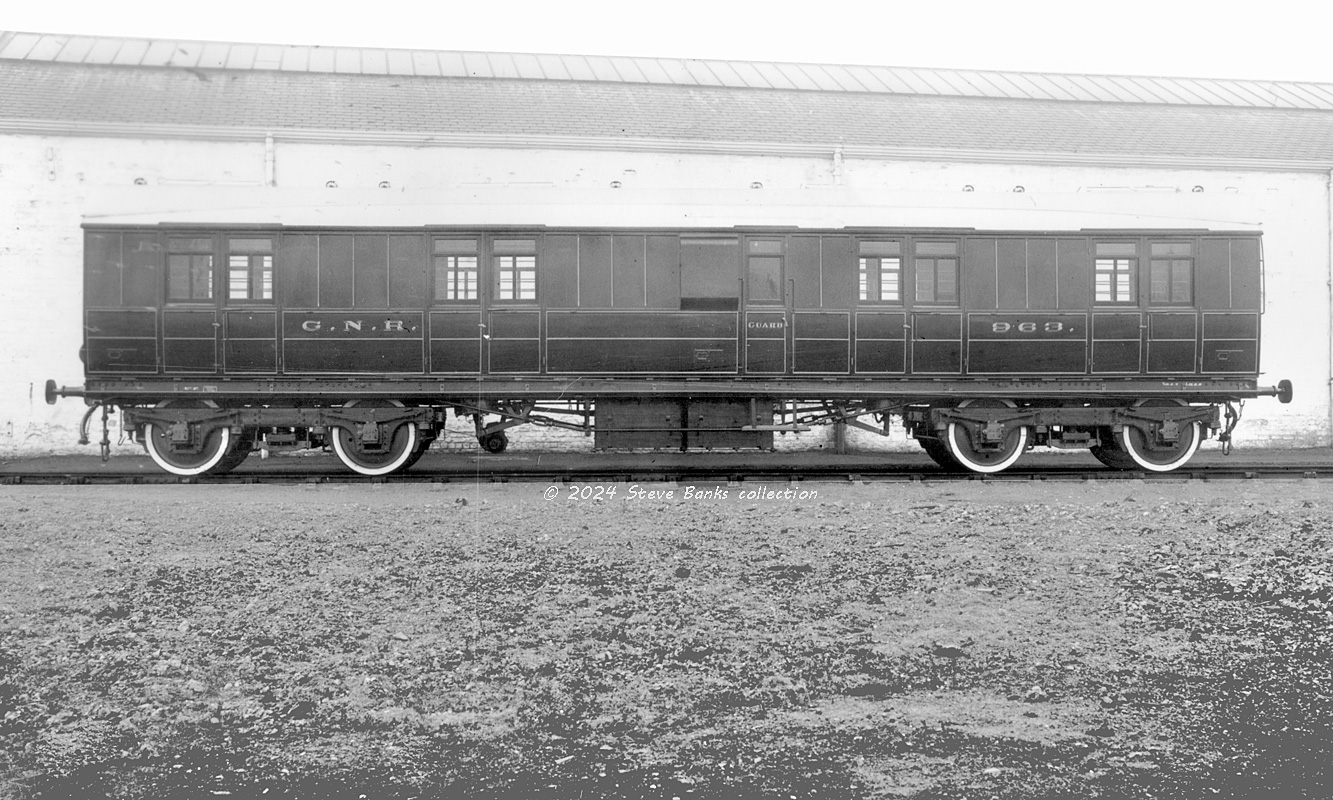 Ex-GNR bogie milk van - Steve Banks